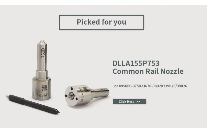 DLLA152P947 Denso Common Rail Nozzle For Injector 095000-6250