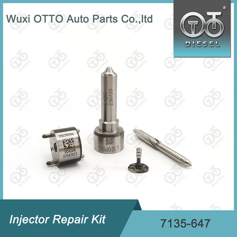 Nozzle-Valve Kit Nozzle-CVA Kit 7135-647 Delphi Injector Repair Kit For ...